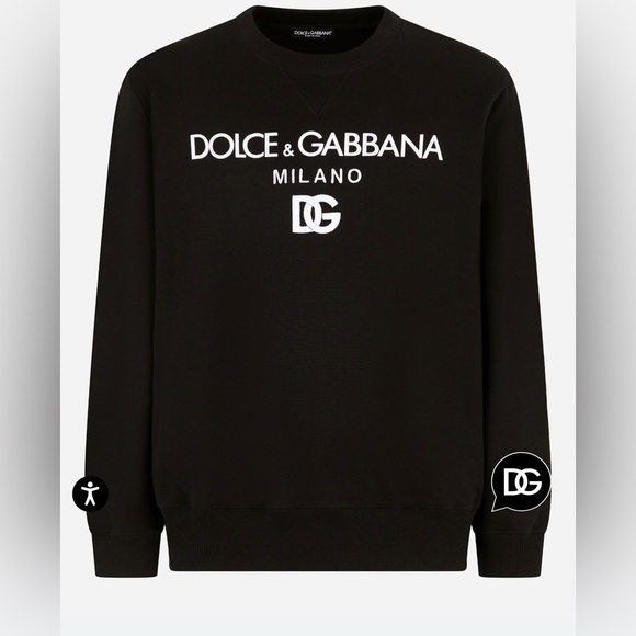 Dolce & Gabbana | Shirts | Dolce And Gabanna Mens Jersey Sweatshirt ...